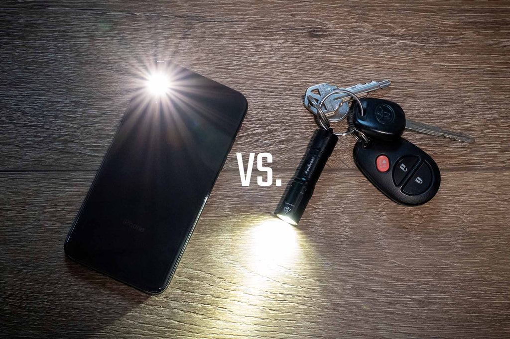 Carrying an EDC Flashlight vs Using Your Phone Flashlight - Fenix Lighting