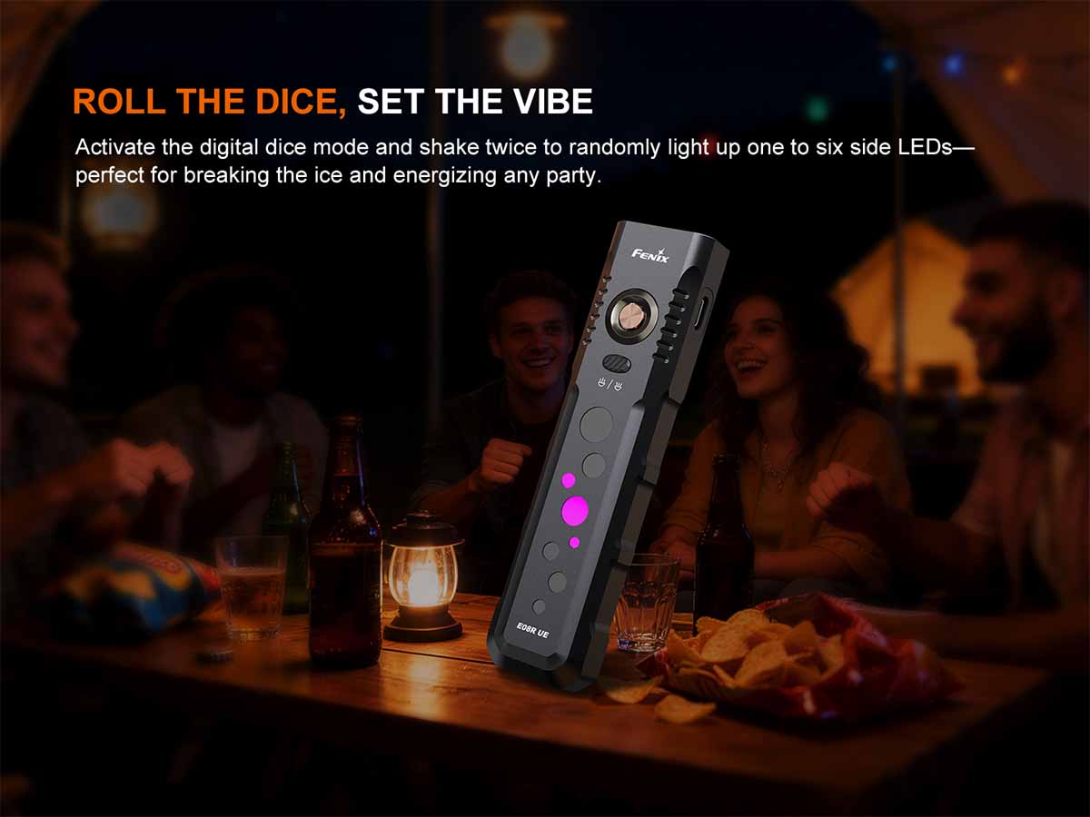 Fenix E08R UE Flat Flashlight - Fenix Lighting